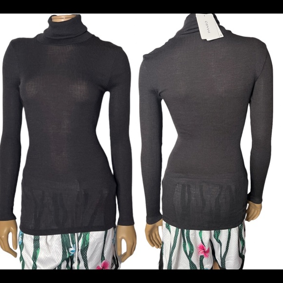 Hanro | Tops | Nwt Hanro Wool Silk Turtleneck Pullover Tessa Top | Poshmark